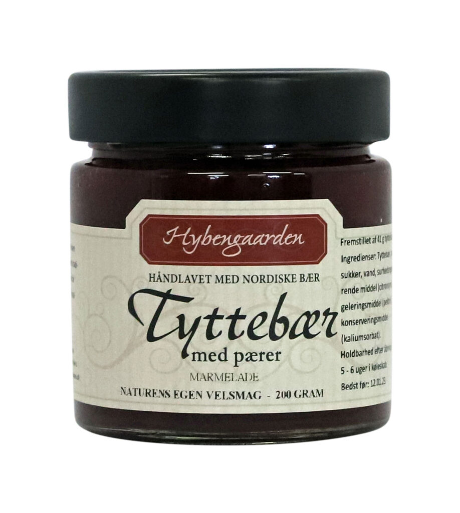 Tyttebær med pærer - Hybengaarden